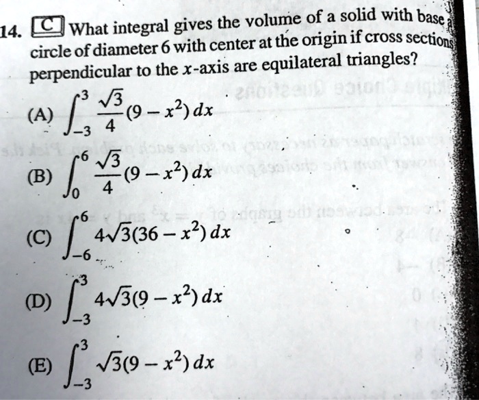 Equilateral Triangle Volume Integral at Cynthia Hewlett blog