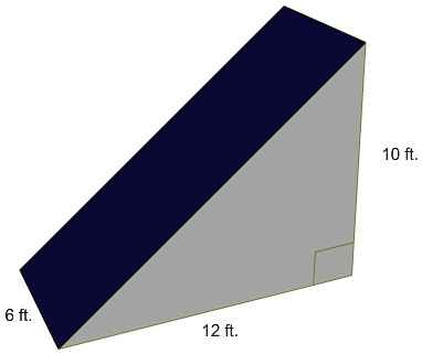 SOLVED: 'A construction company builds a concrete ramp as shown. What ...