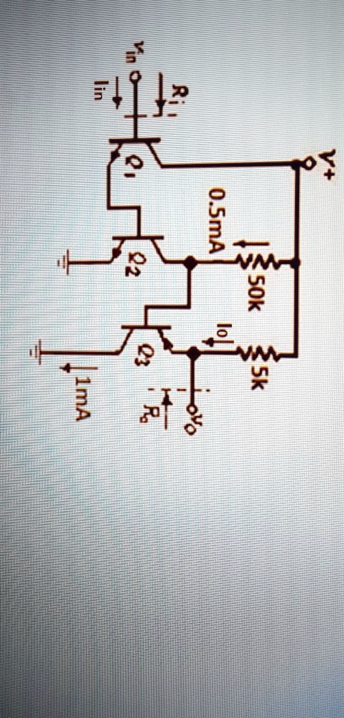 SOLVED: 3-) For all transistors in the circuit below, given as Î²=200 ...