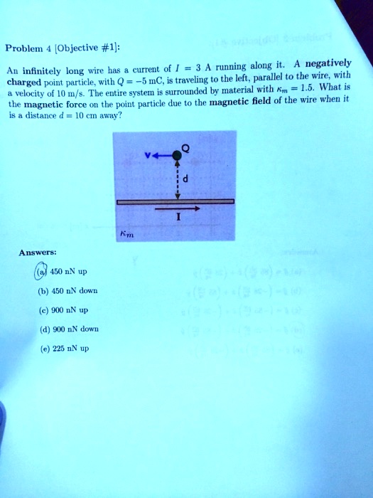 SOLVED: Problem 4 [Objective #1]: A charged point particle, with Q = 5 ...