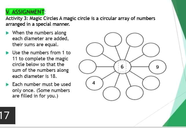 SOLVED: 'Pls pakisagotan po now na po ASSIGNMENT Activity 3: Magic ...