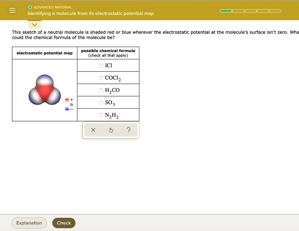 Solved Advanced Material Identifying A Molecule From Its 3741