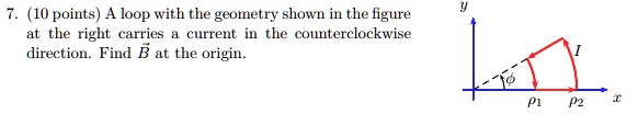 (10 points) loop with the geometry shown in the figur… - SolvedLib