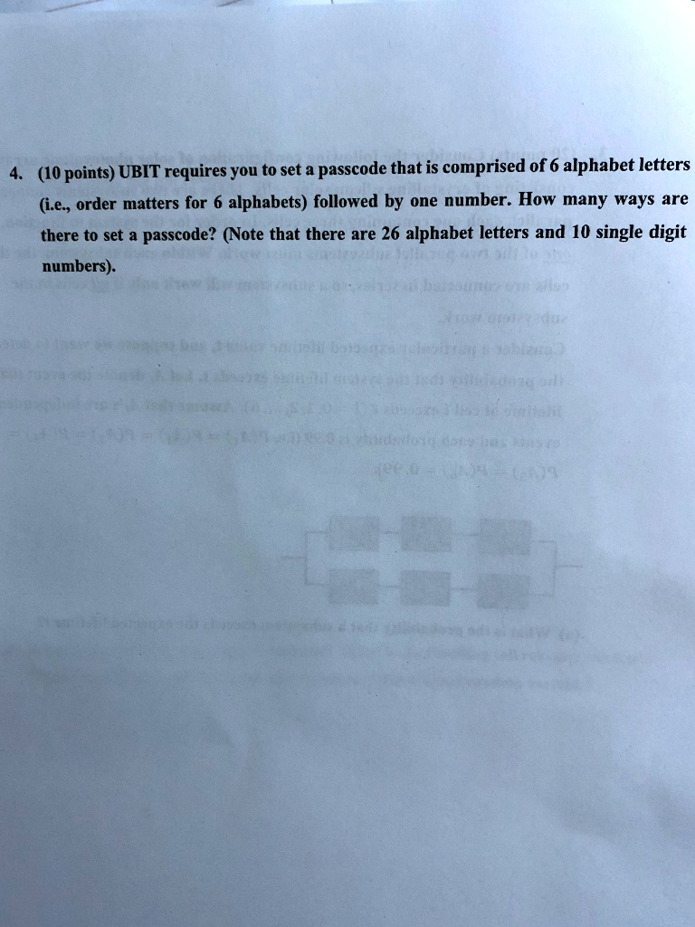 SOLVED: UBIT requires you to set a passcode that is comprised of 6 ...