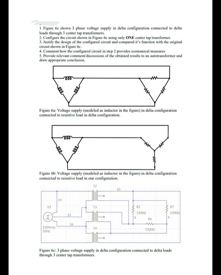 Figure 6â‚¬ shows phase voltage supply in delta configuration connected ...