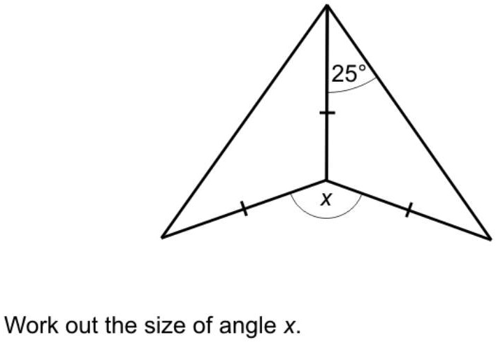 SOLVED: 'This shape has been made from two identical isosceles ...