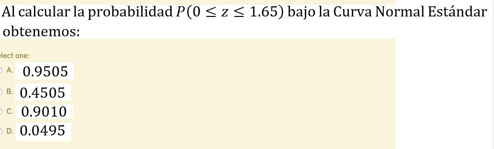 SOLVED: Al calcular la probabilidad P(0