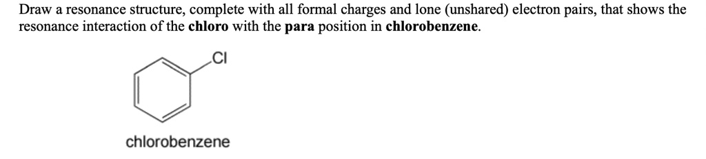 SOLVED: Draw a resonance structure, complete with all formal charges ...