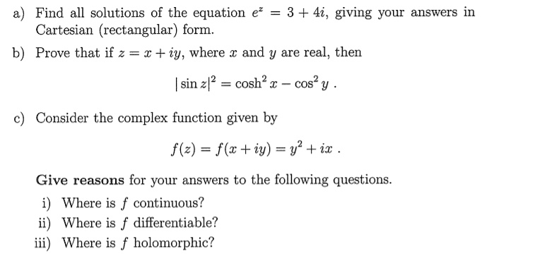 SOLVED: Could you explain the detailed process for me? Find all ...