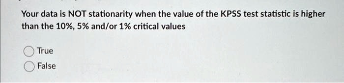 SOLVED: spyder python Your data is NOT stationarity when the value of ...