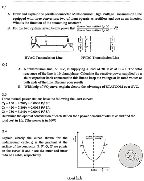 SOLVED: A. Draw and explain the parallel-connected Multi-terminal High ...