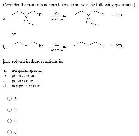 SOLVED: Consider the part of reactions below to answer the following ...