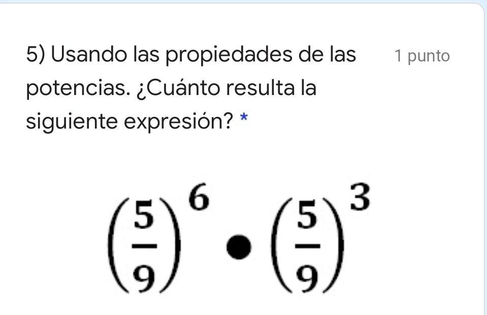 SOLVED: ayuda porfa es urgente doy corona 5) Usando las propiedades de ... SOLVED: ayuda porfa es urgente doy corona 5) Usando las propiedades de ...