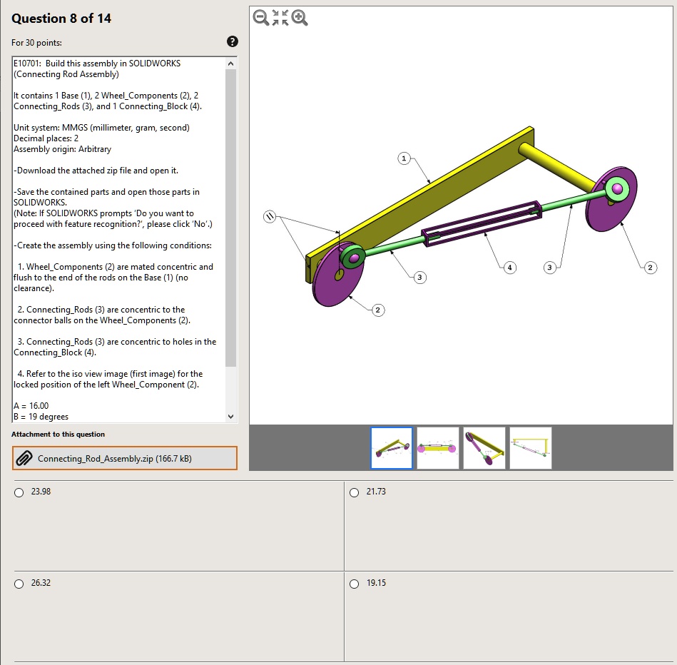 question 8 of 14 qq for 30 points e10701build this assembly in ...