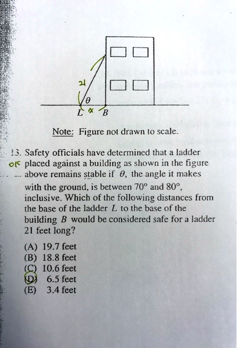 SOLVED: Note: Figure not drawn to scale. 13. Safety officials have ...