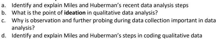 VIDEO solution: Identify and explain Miles and Huberman's recent data ...
