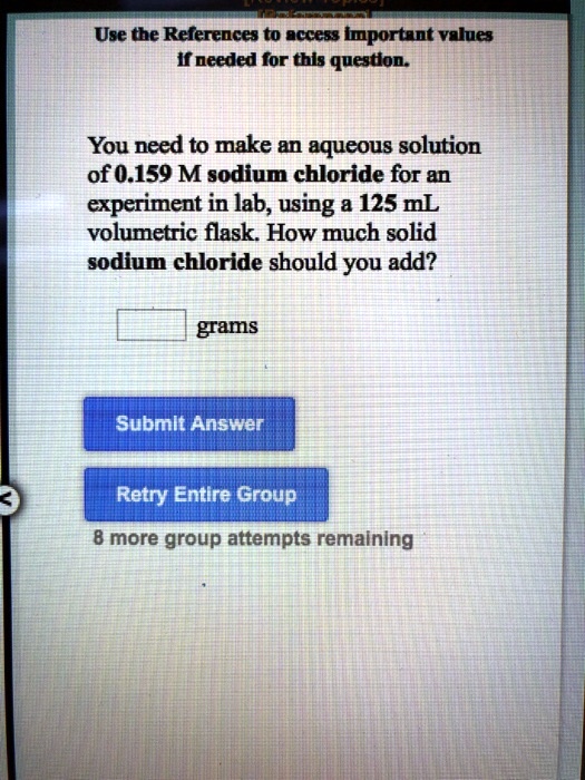Use the References to access important values if needed for this question. You need to make an ...