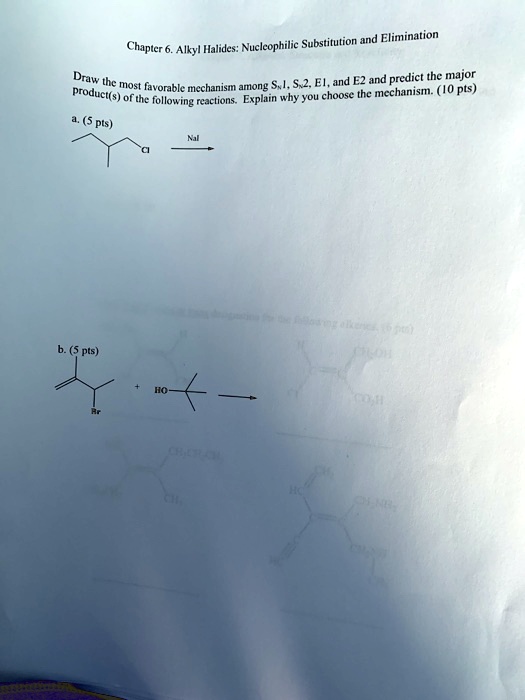substitution 4d elimination chapter 6 alkyl halides nucleophilic dtaw ...