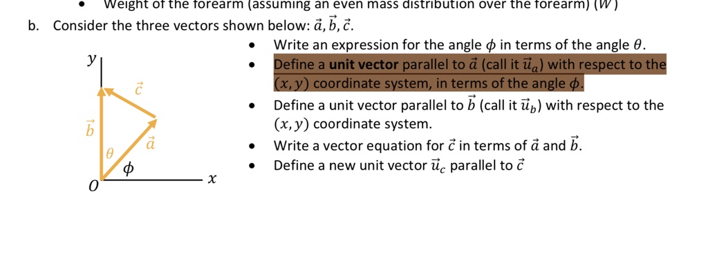 SOLVED: Assuming an even mass distribution over the forearm, consider ...
