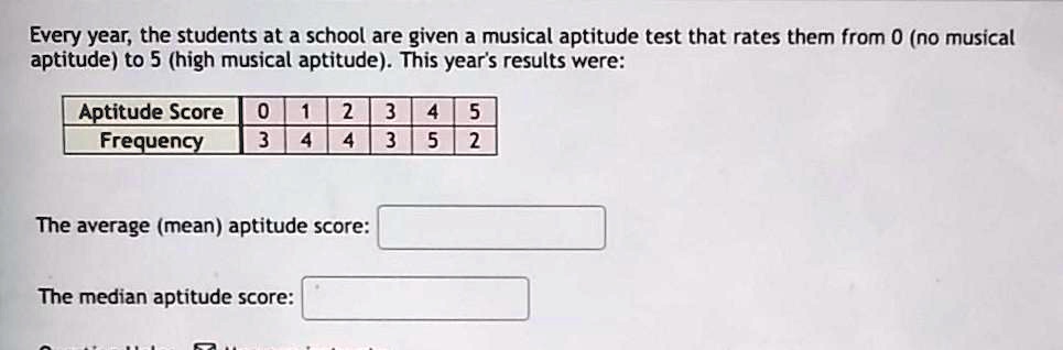 [GET ANSWER] every year the students at a school are given a musical ...