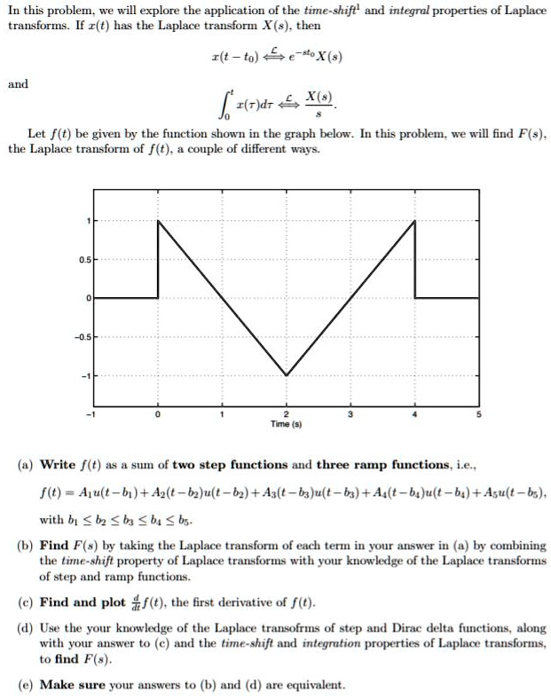 SOLVED: In this problem, we will explore the application of the time ...