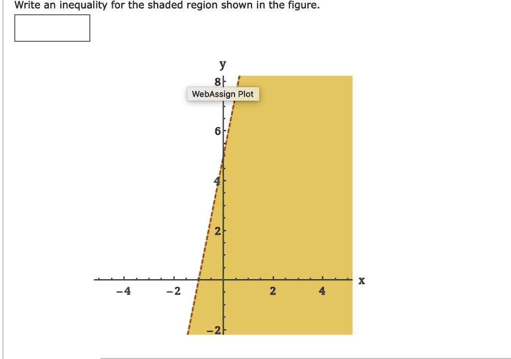 SOLVED: 'Please help with this algebra question Write an inequality for ...