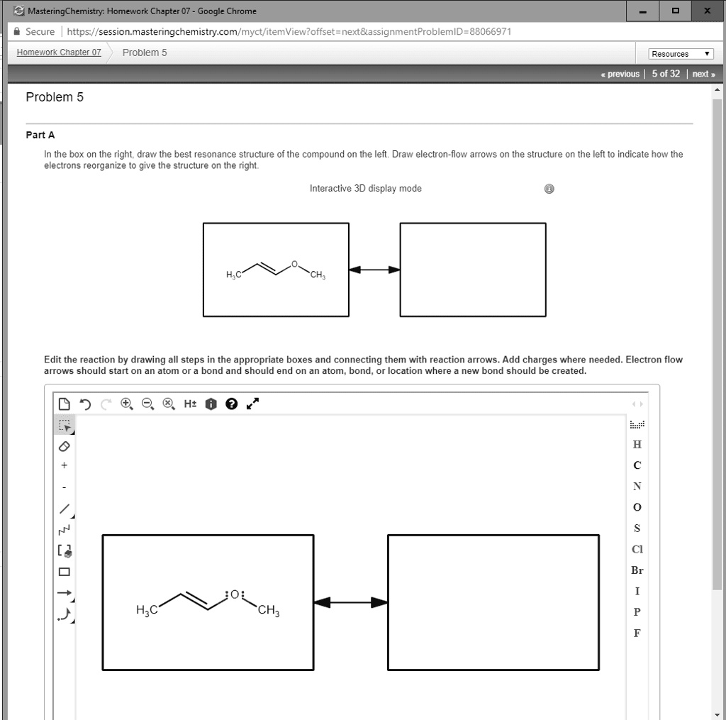 Mastering Chemistry: Homework Chapter 07 - Google Chrome Secure https://session ...