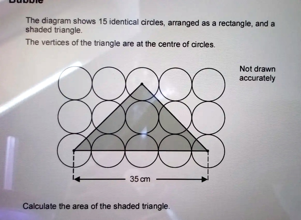 clenlei the diagram shows 15 identical circles arranged as a rectangle ...