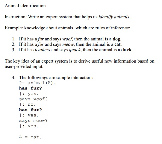 Solved Artificial Intelligence Logic Using Swi Prolog Program Developed Using Swi Prolog