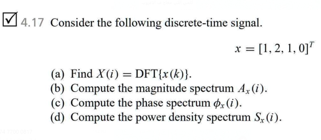 Get Answer Use Matlab Please By Using Gui V 417 Consider The Following Discrete Time Signal