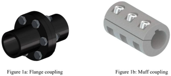 SOLVED: Couplings are used to transmit power from one shaft to another ...