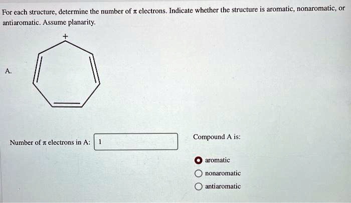 for each structure determine the number of electrons indicate whether ... for each structure determine the number of electrons indicate whether ...