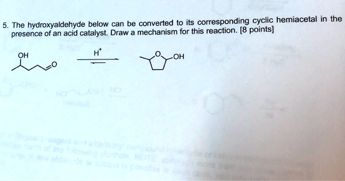 SOLVED: The hydroxyaldehyde below can be converted to its corresponding ...