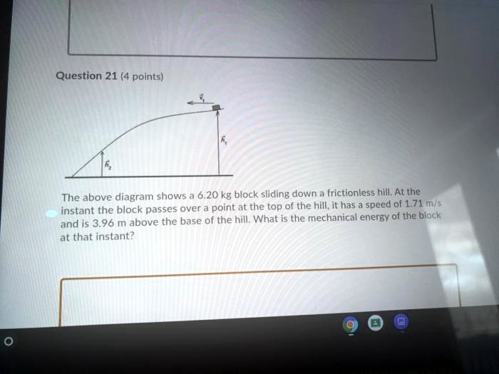 SOLVED: Question 21 (4 points) The above diagram shows 20 kg block ... SOLVED: Question 21 (4 points) The above diagram shows 20 kg block ...