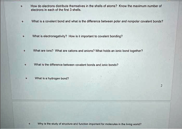 SOLVED: How do electrons distribute themselves in the shells of atoms ...