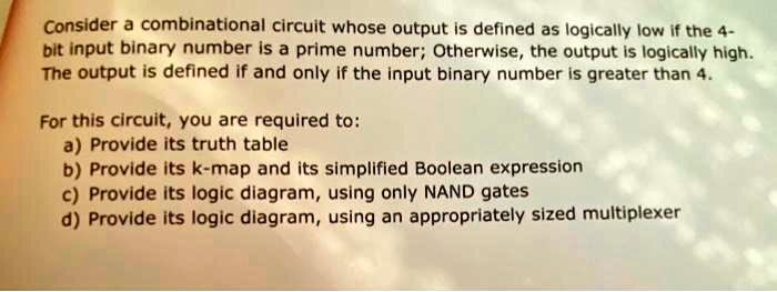 Solved Consider A Combinational Circuit Whose Output Is Defined As 5574