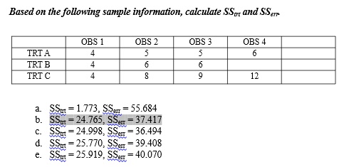 SOLVED: I know the answer is B, but can someone please give me a ...
