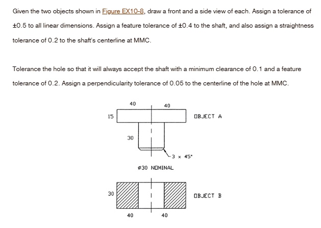 SOLVED: Texts: How do I do this in AutoCAD? Given the two objects shown ...