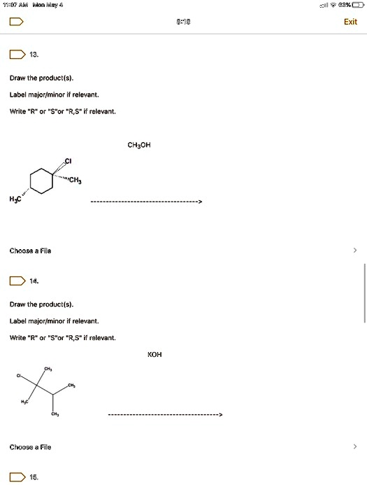 SOLVED: TaA Maetr 28*0 Exit Draw tho productlsh. Label majoriminor ...