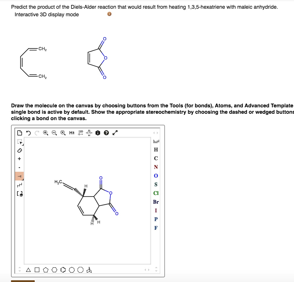 Predict the product of the Diels-Alder reaction that would result from ...