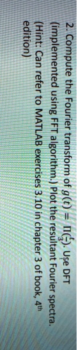 Solved Please Use Matlab To Do This Problem Hint Can Refer To Matlab