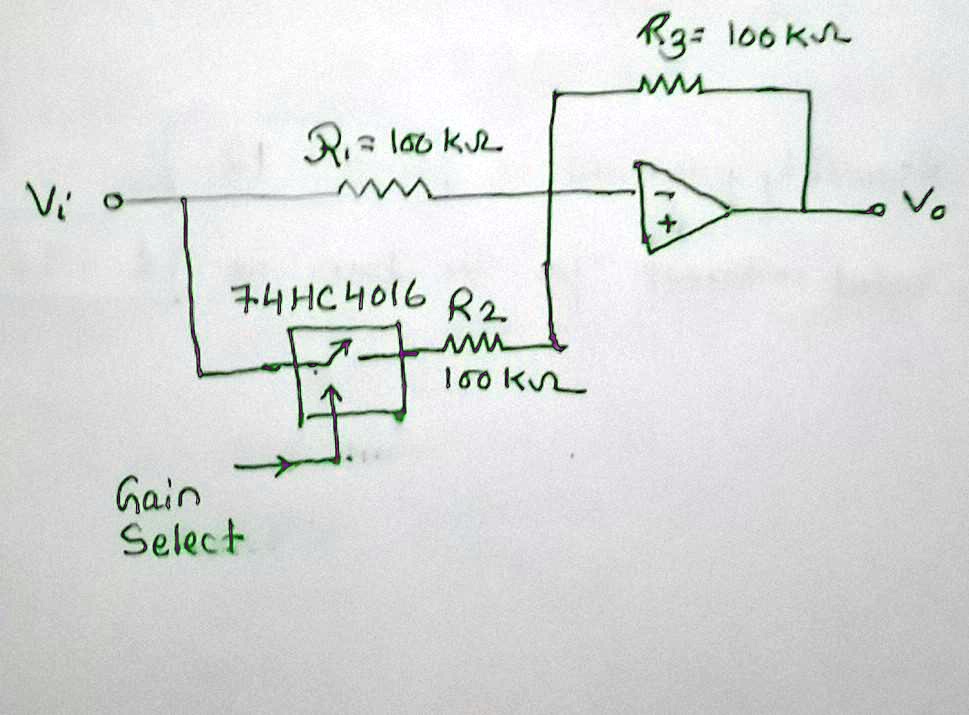 74hc4016 the bilateral switch in the on state has negligible resistance ...