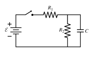 for the circuit shown in the figure take epsilon 450 v r140k r260k and ...
