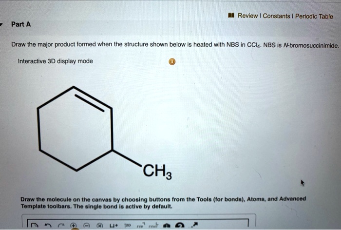 Part A Review | Constants | Periodic Table Draw the major product ...