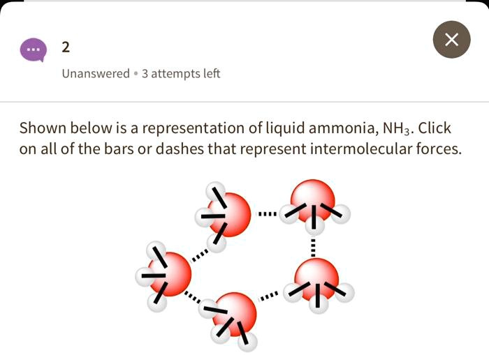 SOLVED: Unanswered 3 attempts left Shown below is a representation of ...