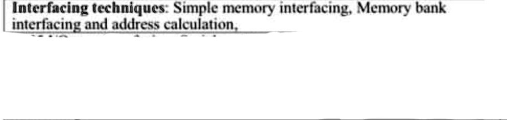 SOLVED: Interfacing techniques: Simple memory interfacing, Memory bank ... SOLVED: Interfacing techniques: Simple memory interfacing, Memory bank ...