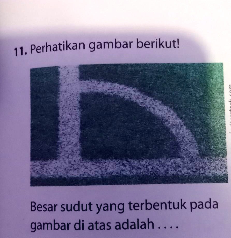 SOLVED: besar sudut yang terbentuk pada gambar diatas adalah 11 ... SOLVED: besar sudut yang terbentuk pada gambar diatas adalah 11 ...