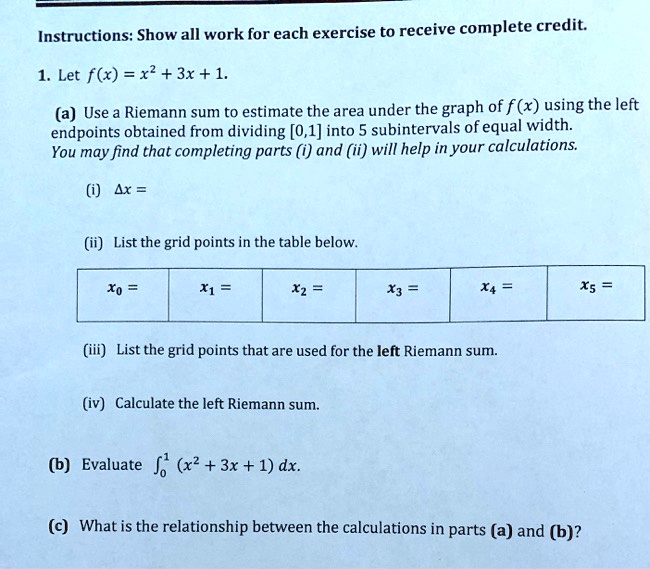 SOLVED: Instructions: Show all work for each exercise to receive complete credit Let f(x) =x2 ...