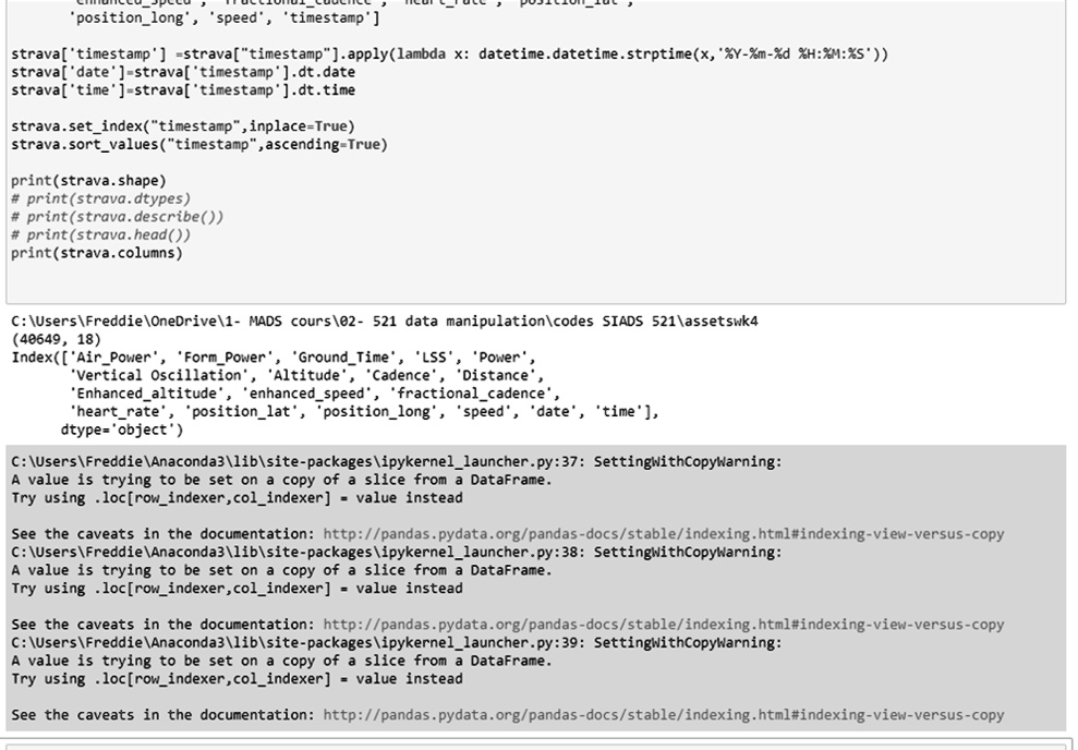 VIDEO solution: I have these error messages using the indices, related to 3 lines of code ...