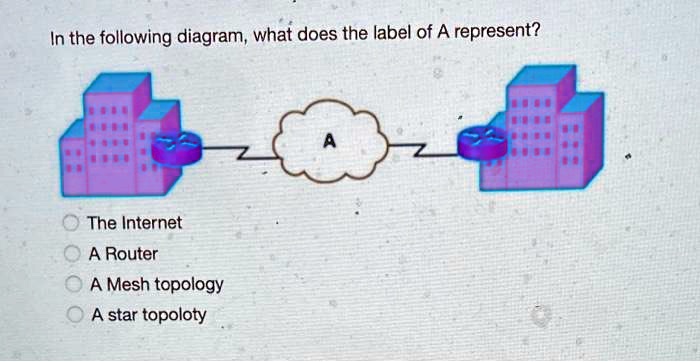 SOLVED: In the following diagram; what does the label of A represent ...